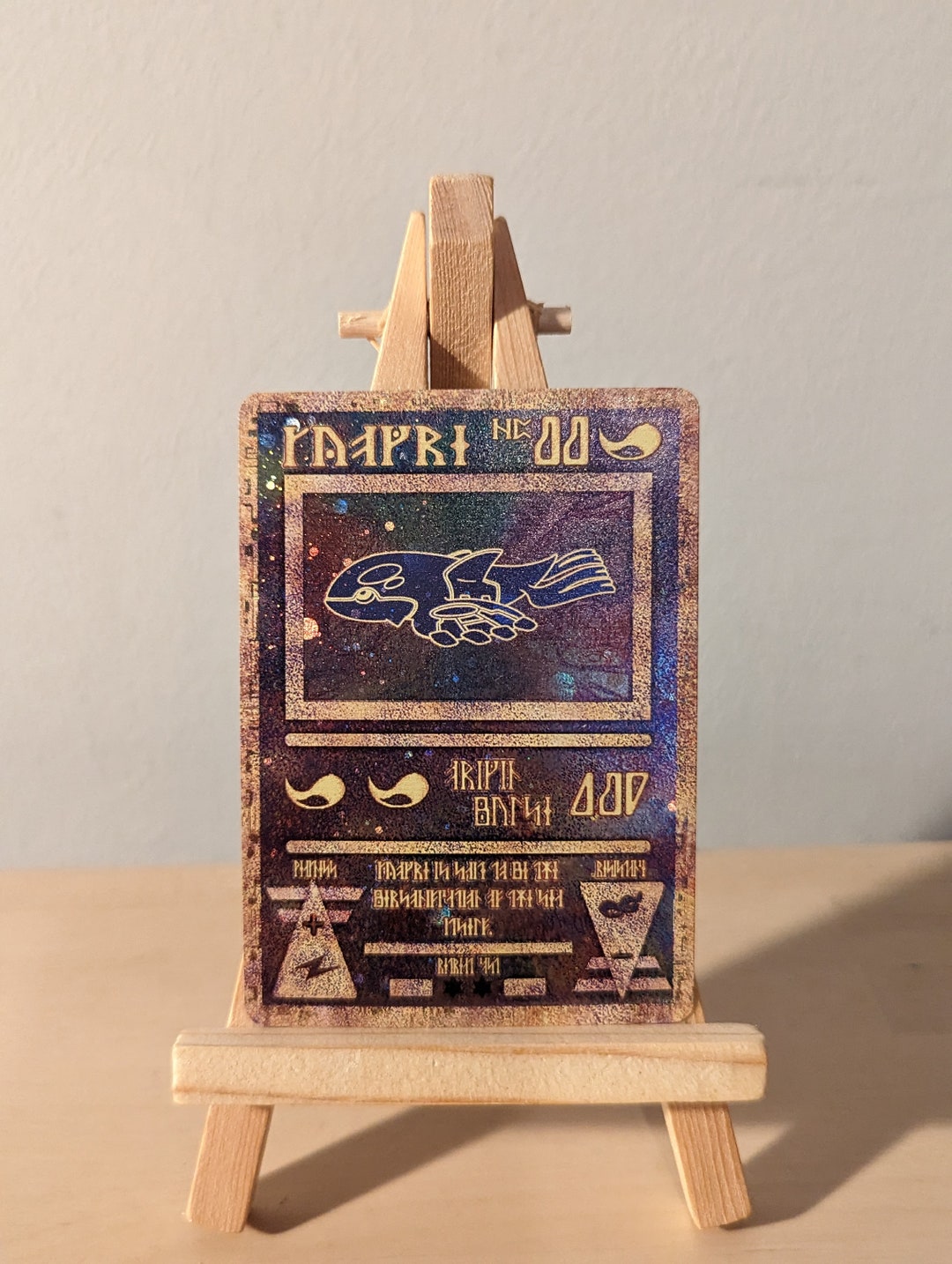 Ancient Kyogre Custom Card - Etsy