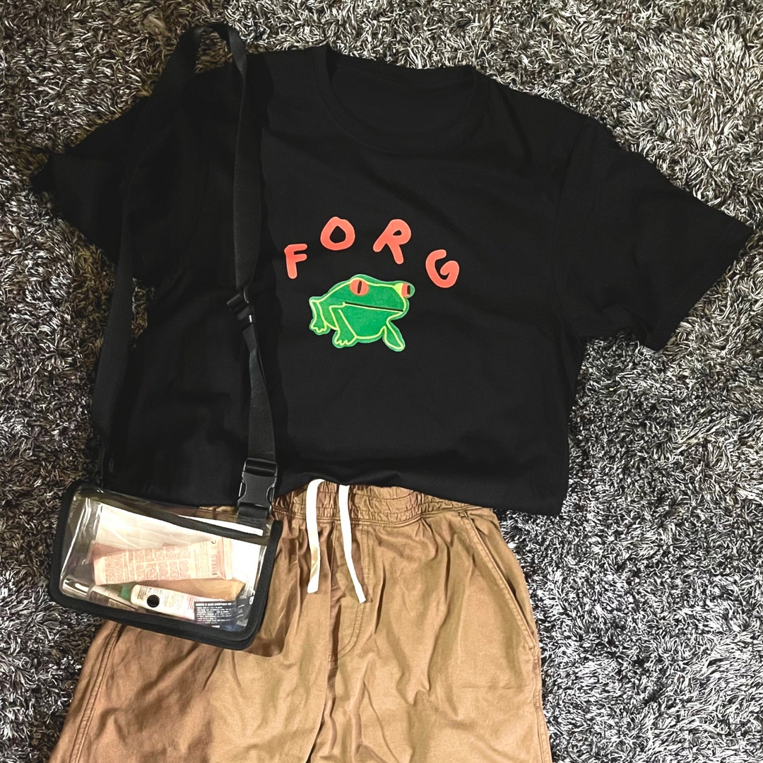 Forg Shirt: Funny Meme Frog Graphic Tee, Kidcore Clothing - Etsy