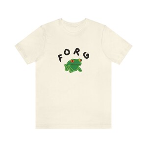 Forg Shirt: Funny Meme Frog Graphic Tee, Kidcore Clothing - Etsy