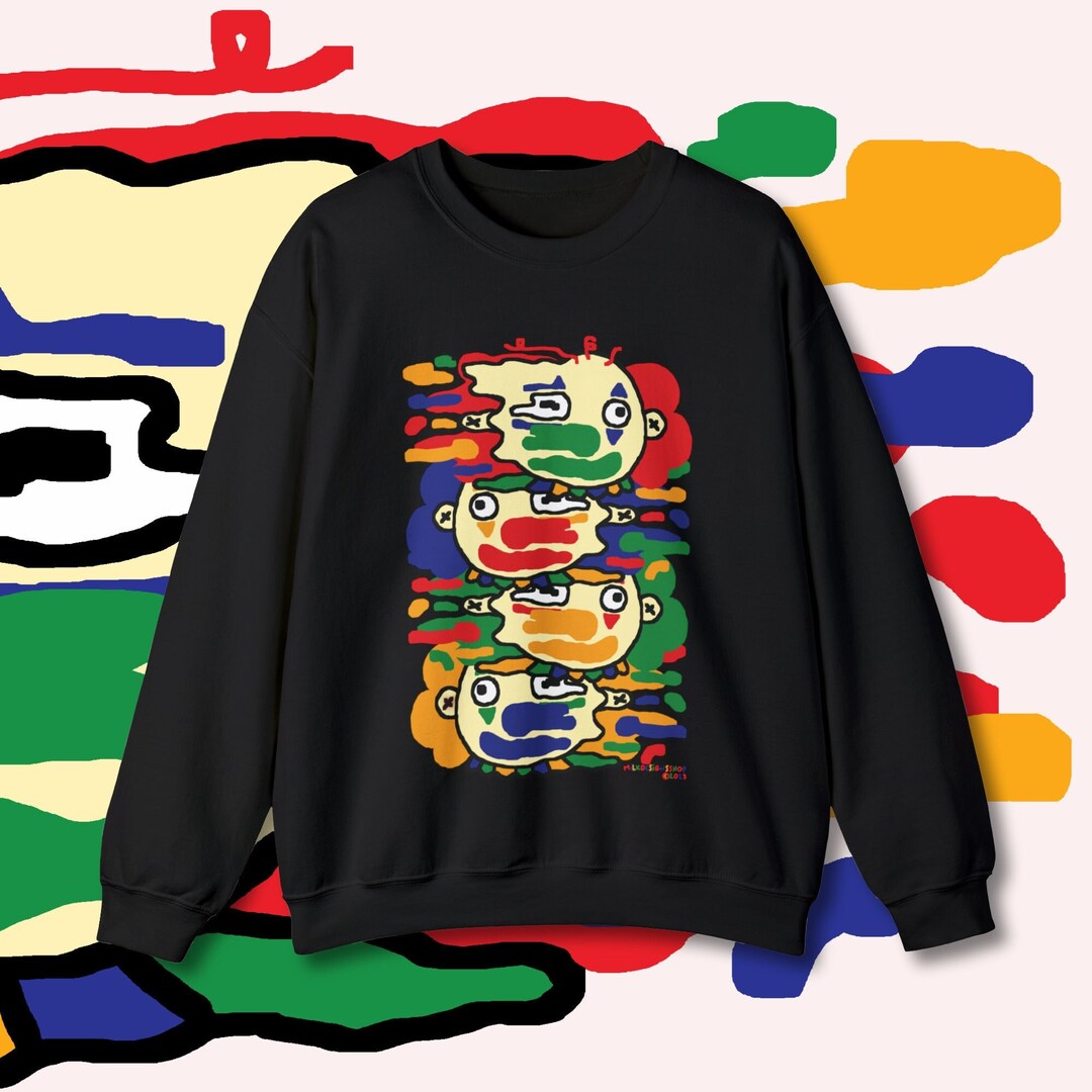 Clown Sweatshirt / Clowncore Sweatshirt / Clowncore Clothing ...