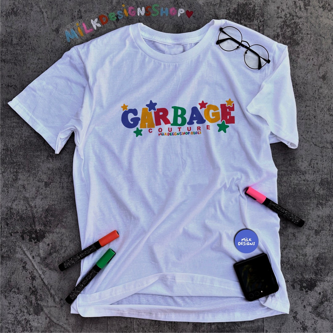 Garbage Tee / Funny Meme Shirt / Funny Tshirt / Kidcore Shirt / Clown ...