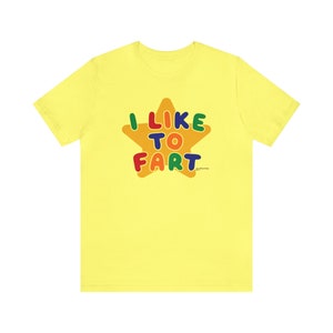 I Like to Fart Tee: Funny Meme Shirt, Clowncore Kidcore Clothing - Etsy