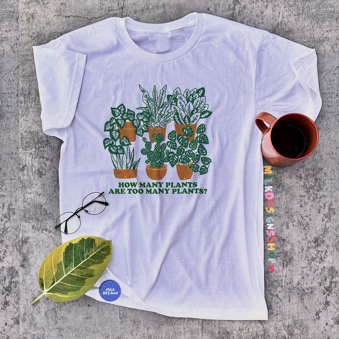Plant Shirt / Aesthetic Shirt / Nature Shirt / Plant Lover Gifts / Gift ...