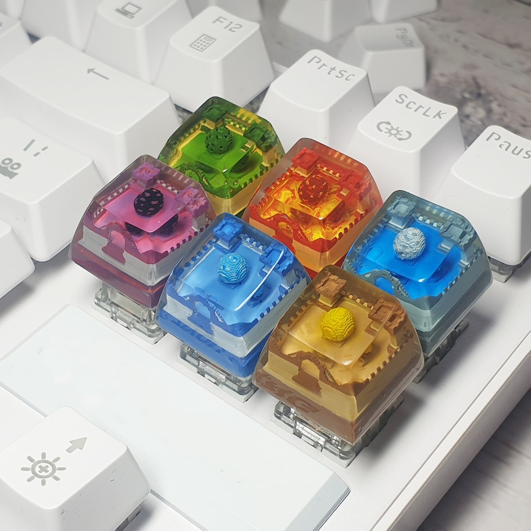 Dragon Keycap Minecraft Inspires Custom Made Keycap Artisan Keycap ...
