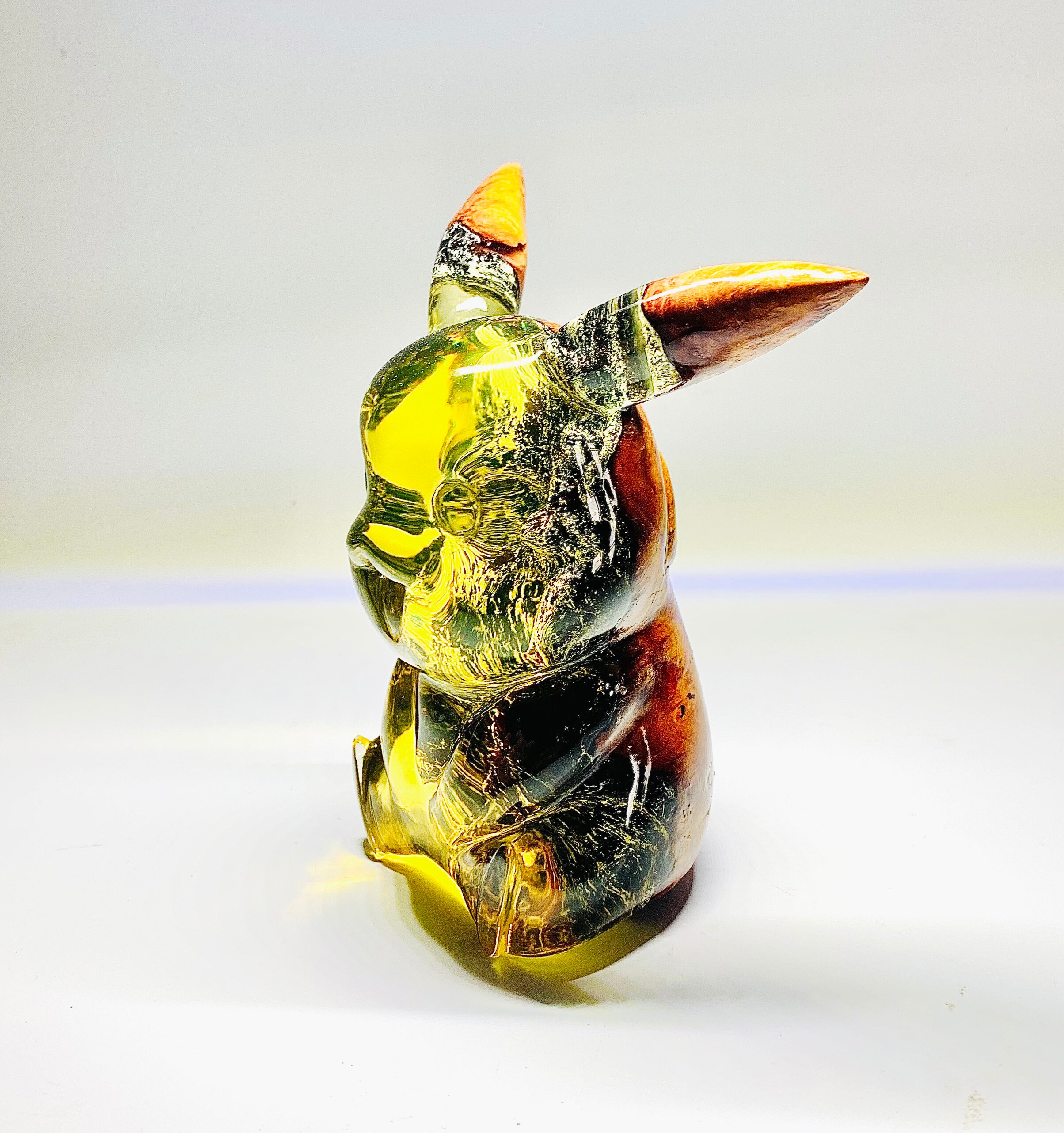 Pikachu Pokemon Epoxy, Pikachu Sculpture, Custom Pokemon Resin, Statue ...