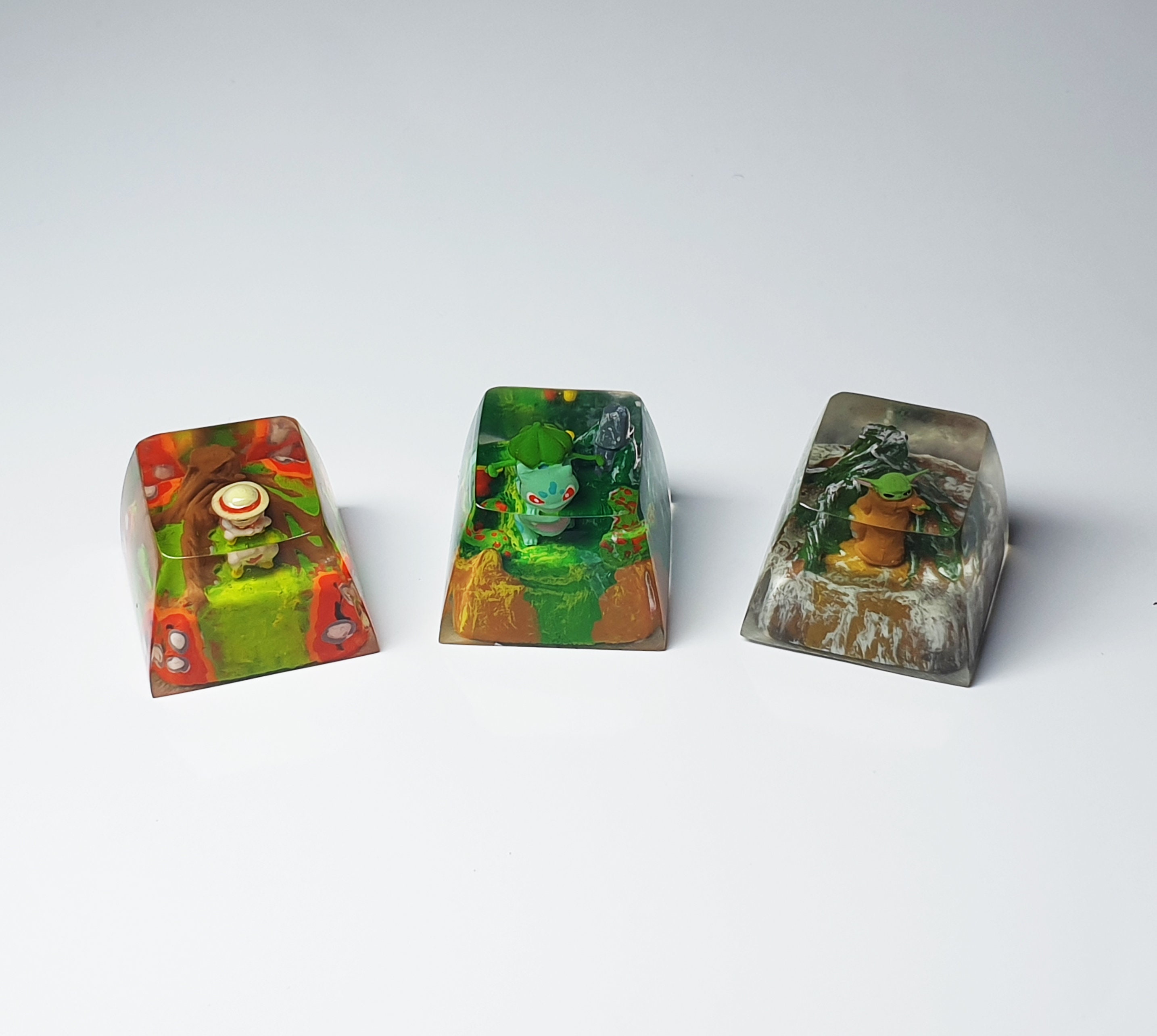 Cute Resin Keycaps, Artian Keycap, Custom Keycaps, SA Keycap for Cherry ...