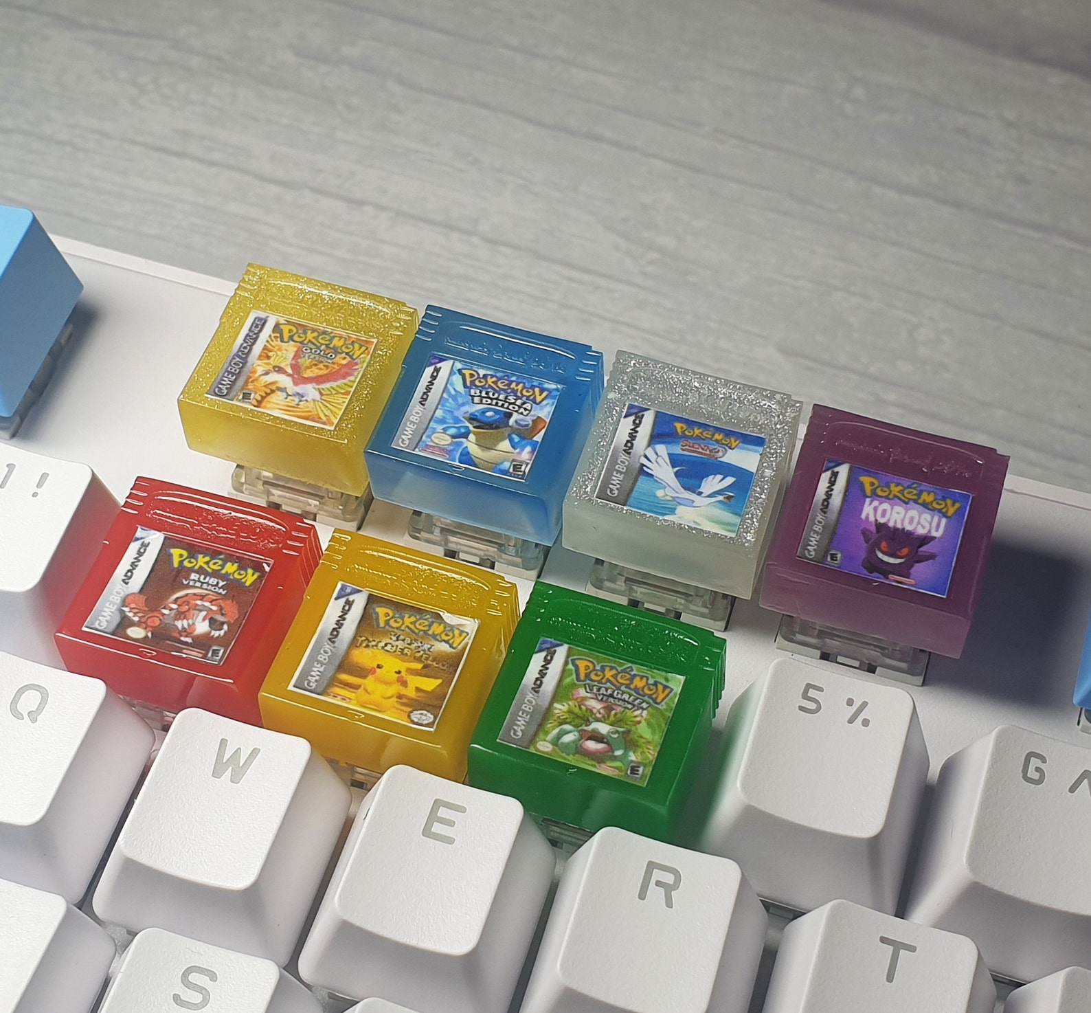 Gameboy Keycap, Custom Gameboy Keycap, Custom Anime Keycap, Resin ...