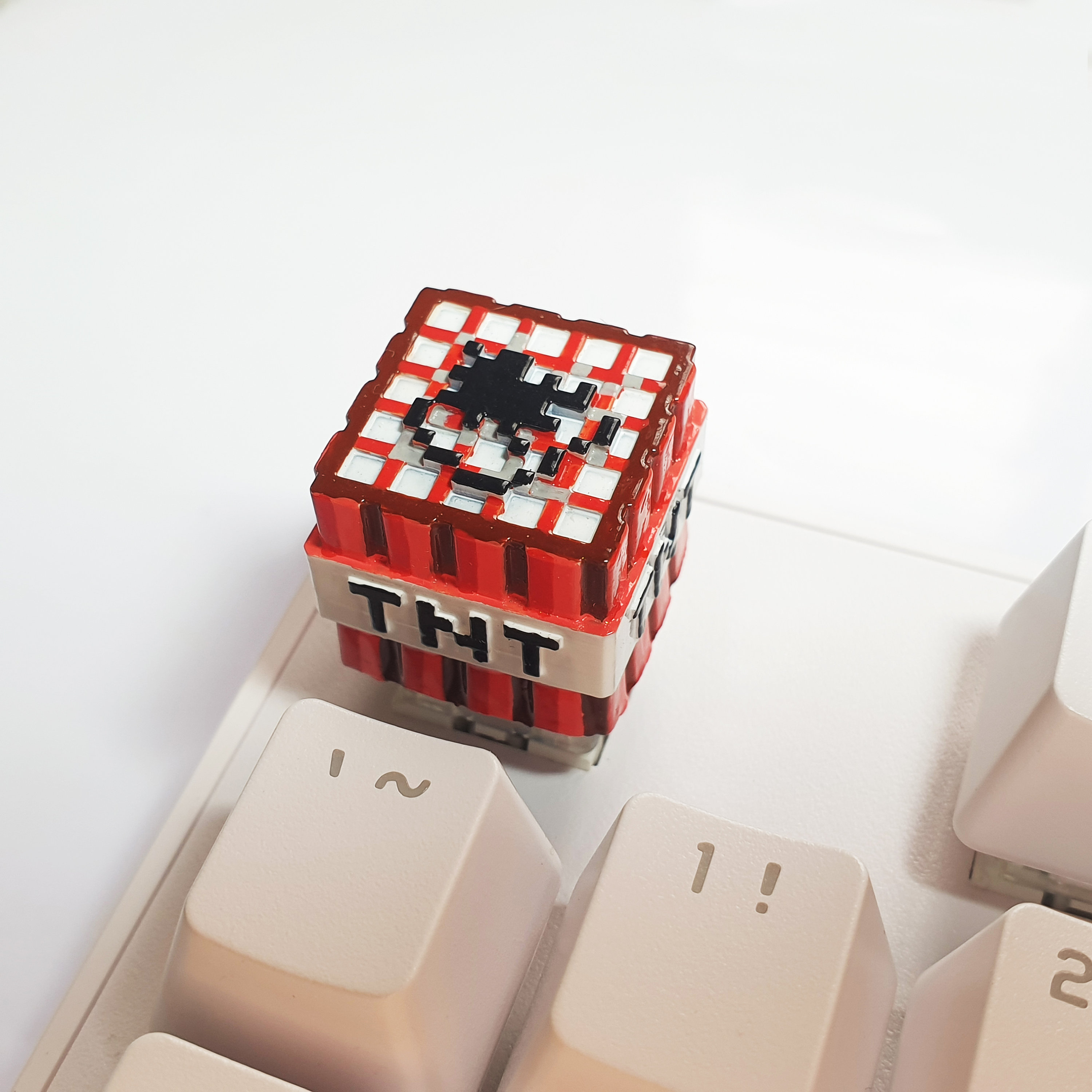 TNT Dynamite Keycap/ Minecraft Keycaps/ Artisan Keycaps/ SA - Etsy