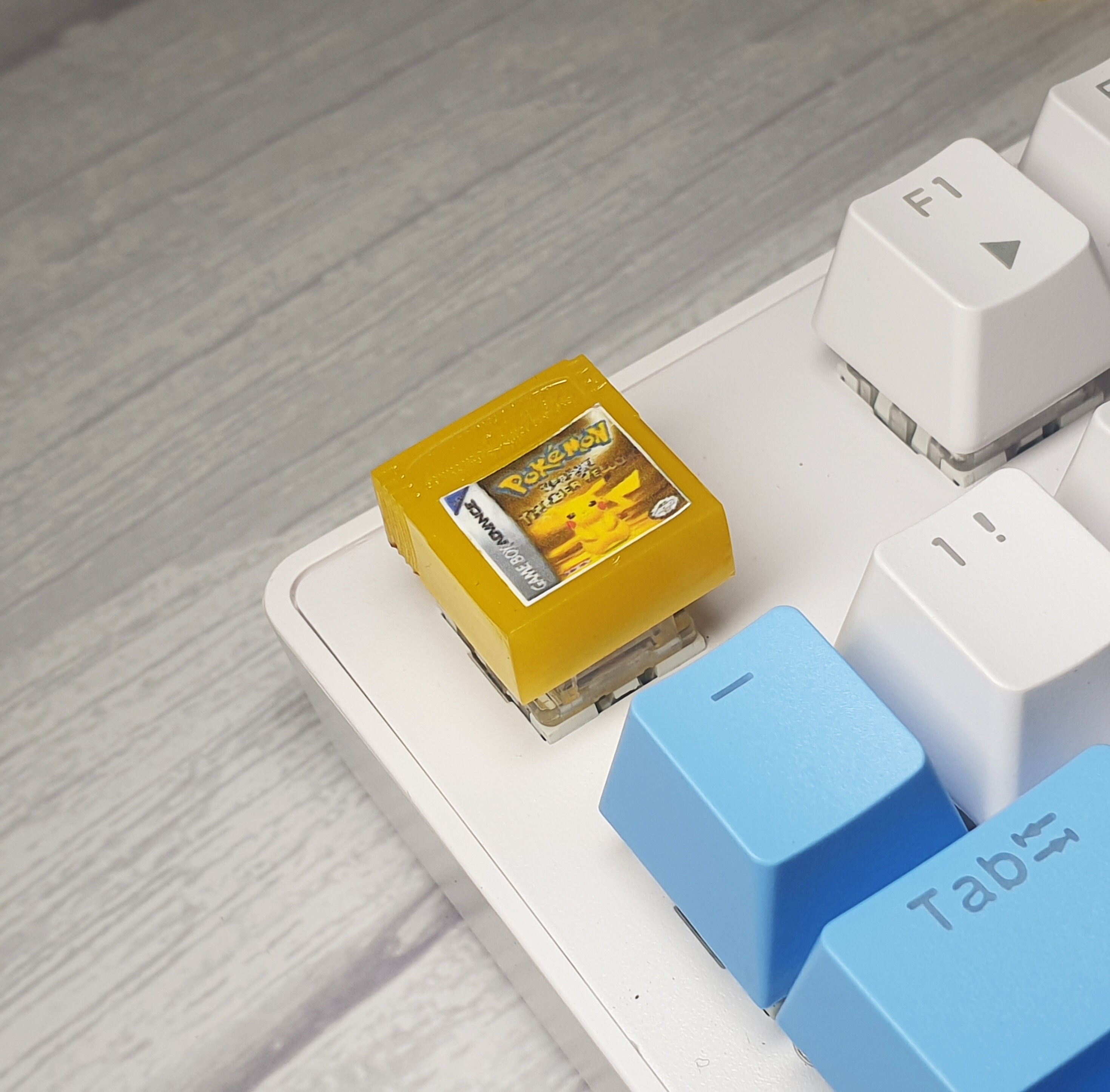 Gameboy Keycap, Custom Gameboy Keycap, Custom Anime Keycap, Resin ...