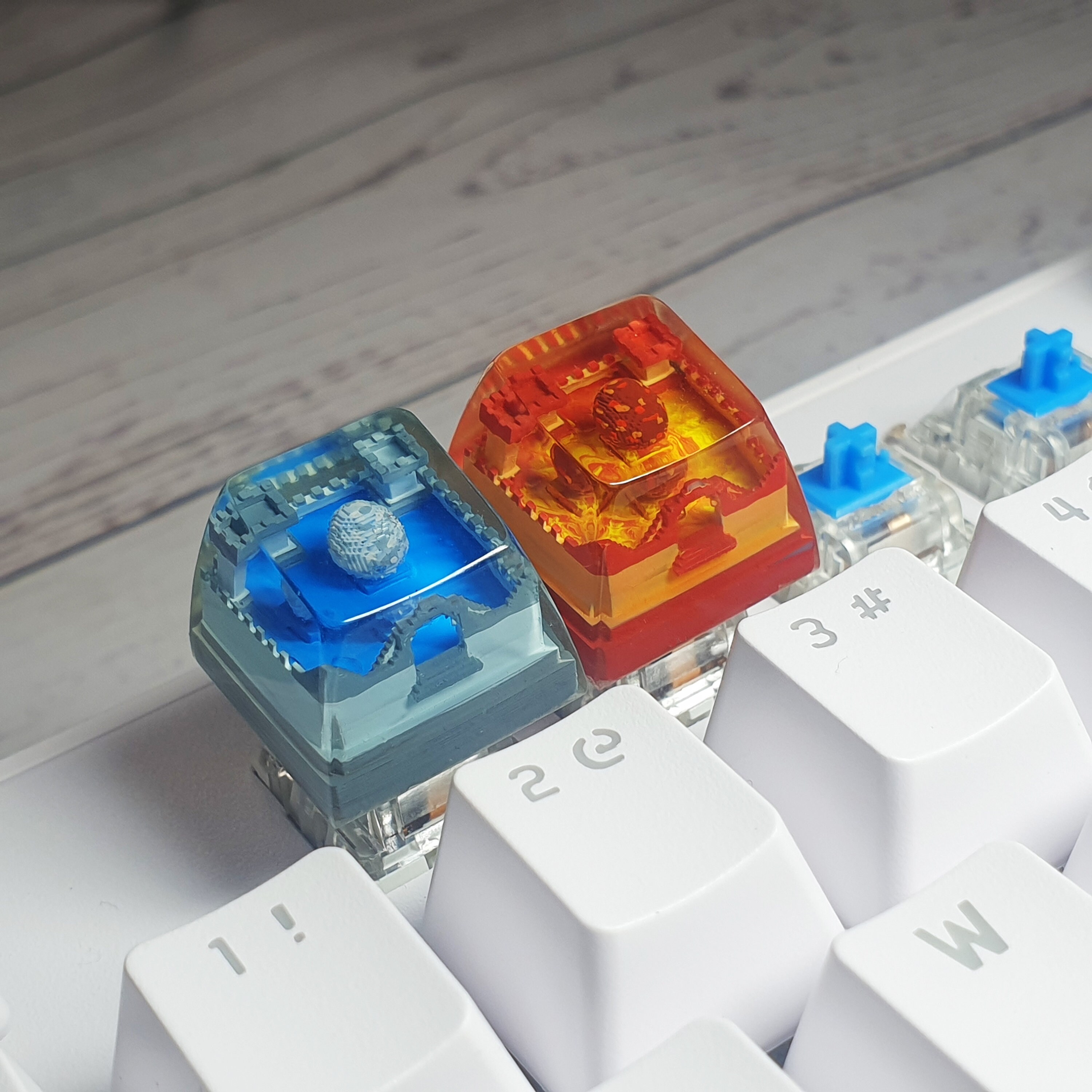 Dragon Keycap Minecraft Inspires Custom Made Keycap Artisan Keycap ...