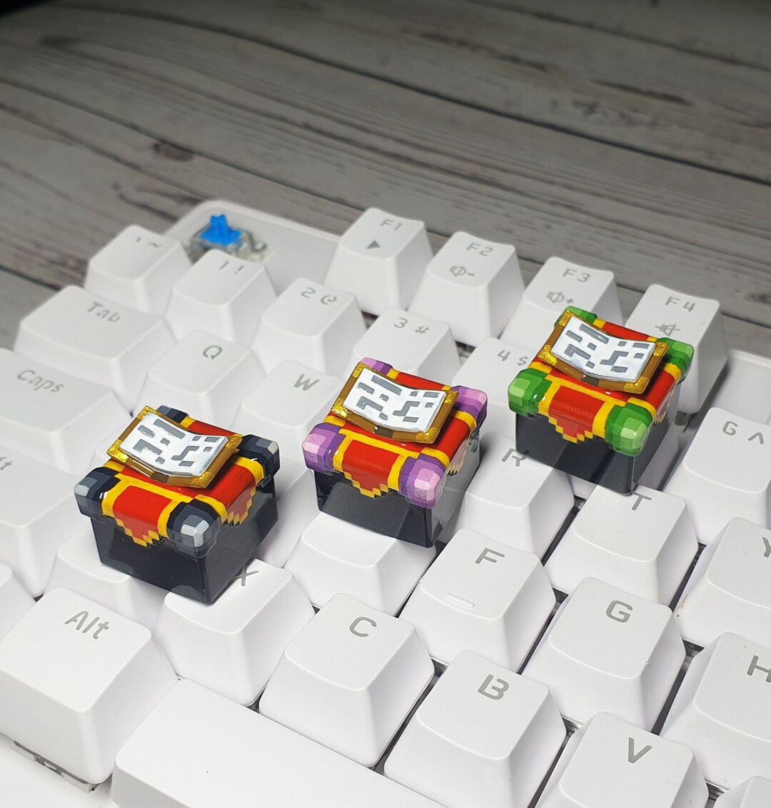 Minecraft Inspires Custom Keycap, Enchanted Book Keycap, Minecraft ...