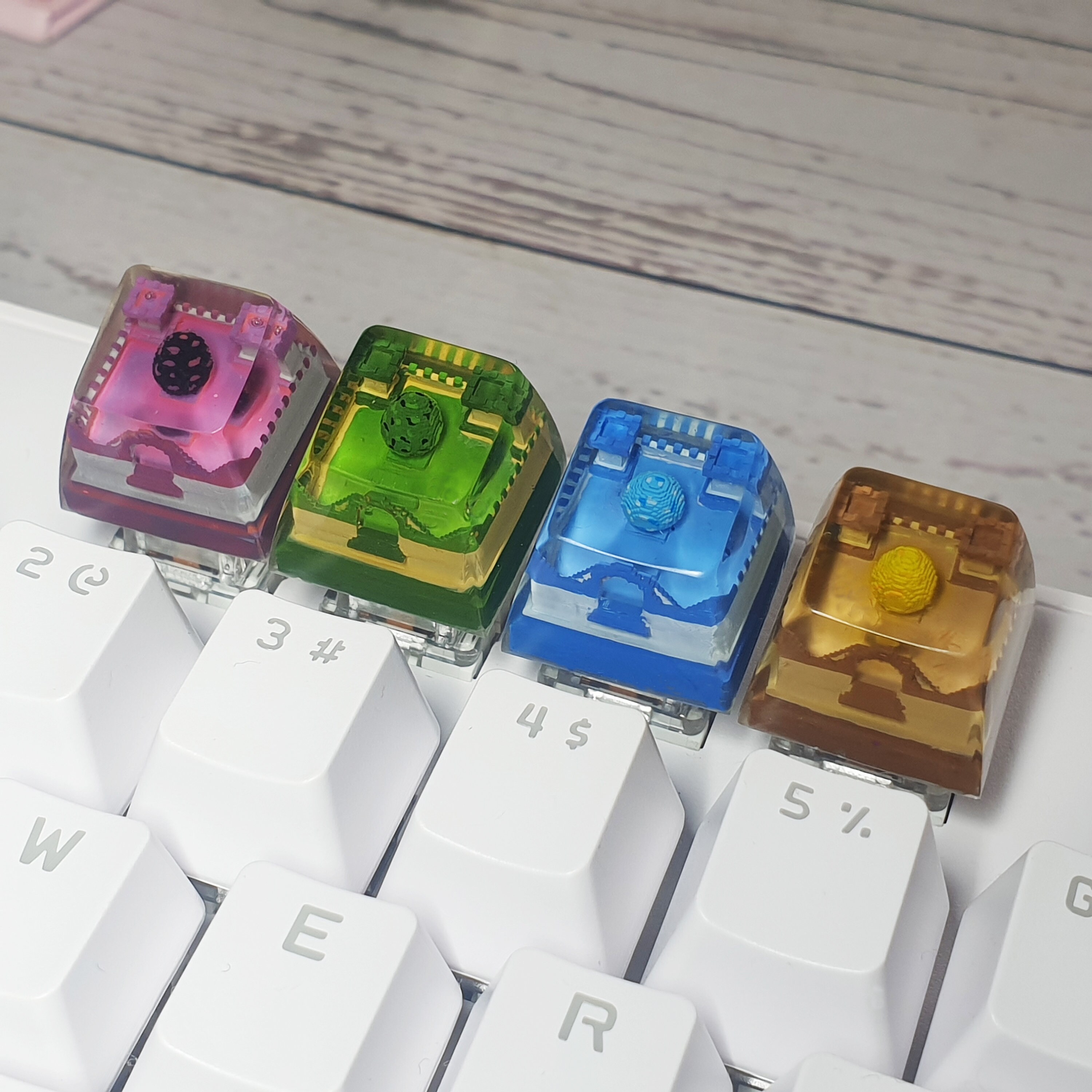 Dragon Keycap Minecraft Inspires Custom Made Keycap Artisan Keycap ...
