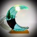 Moon Light Night Light, Resin Lamp Wild Natural Scenery, Resin Art Lamp ...