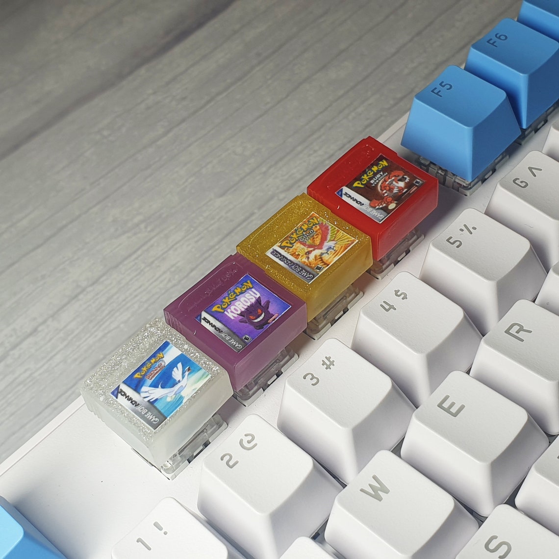 Gameboy Keycap, Custom Gameboy Keycap, Custom Anime Keycap, Resin ...