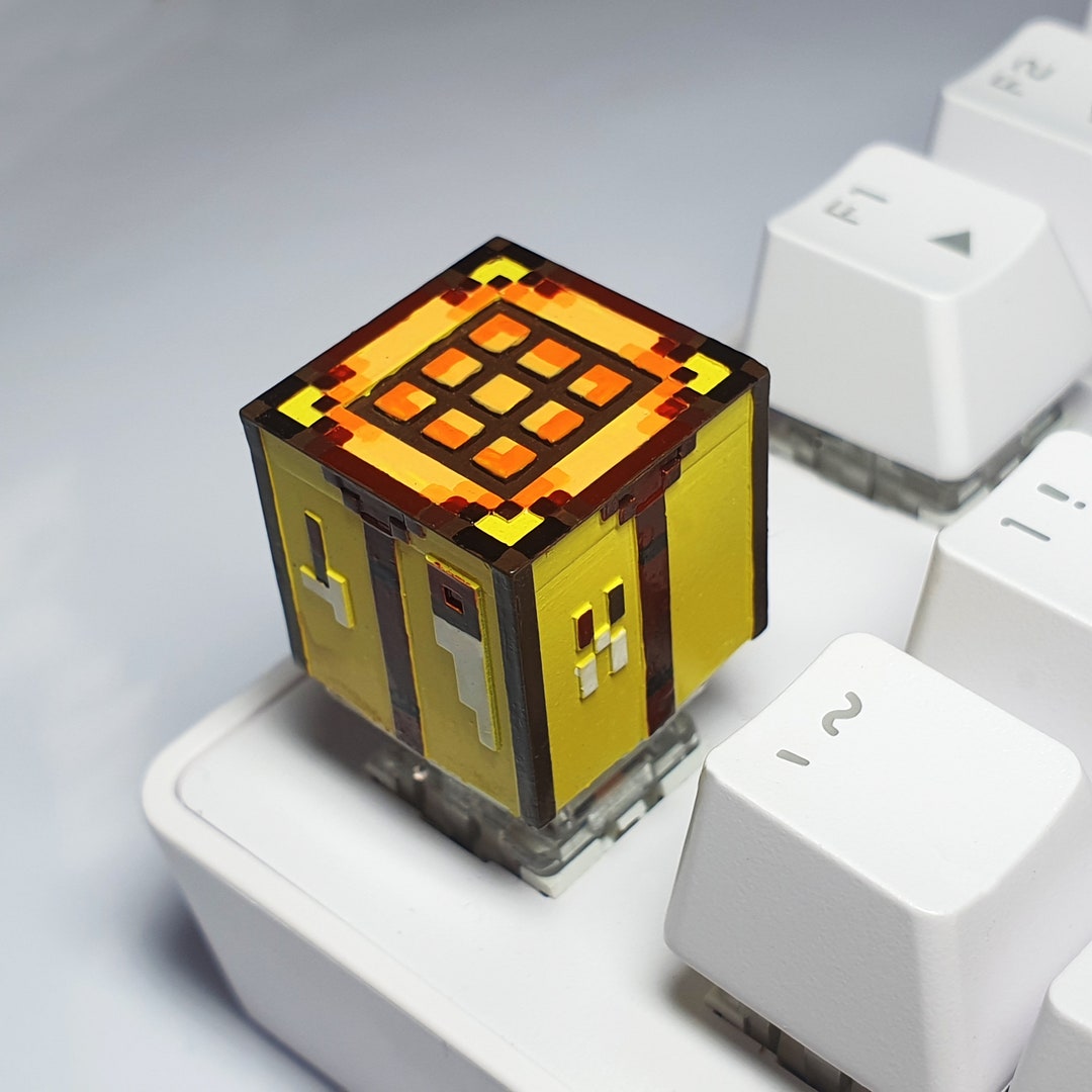 Crafting Table Keycap Minecraft Keycaps Keycap for Cherry MX Mechanical ...