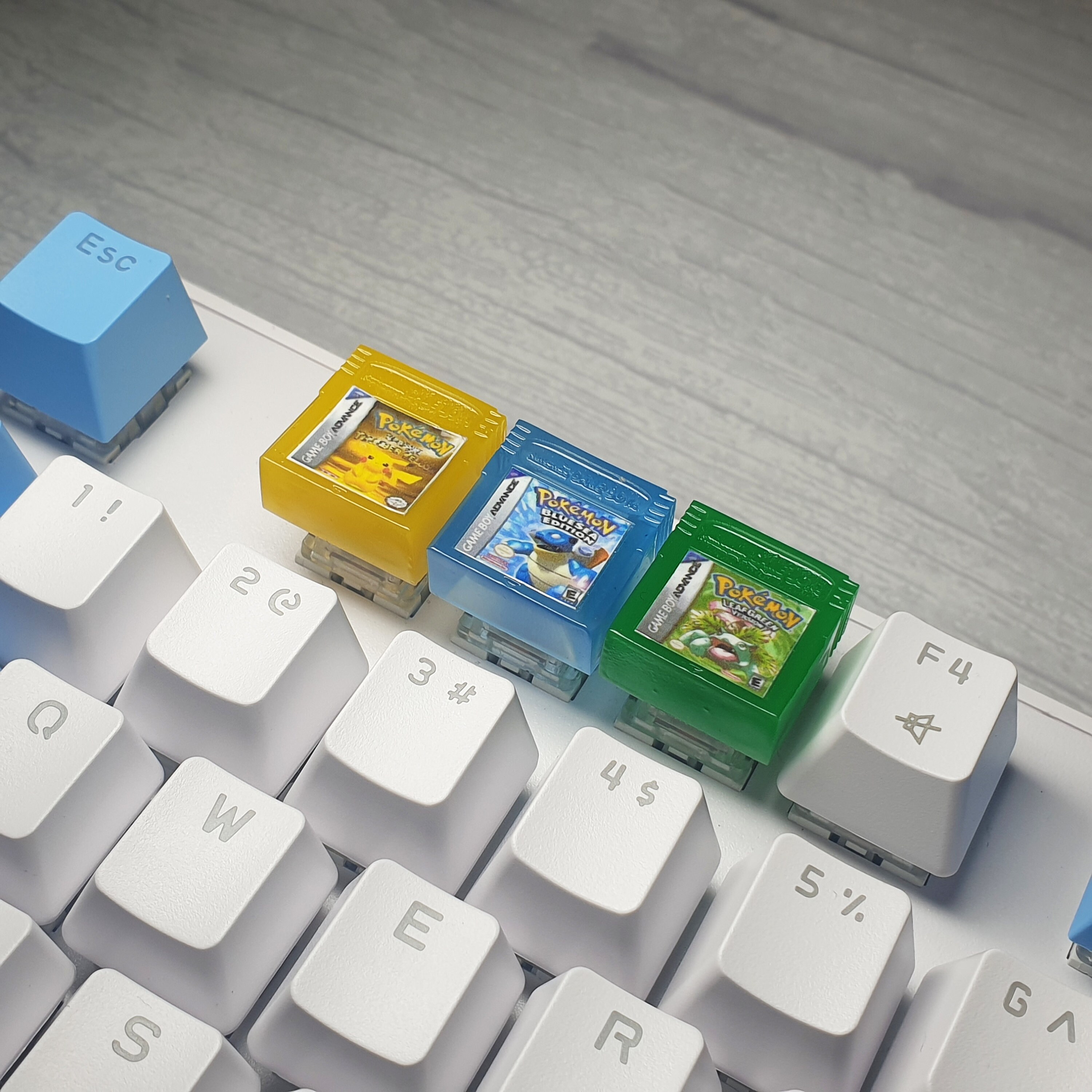 Gameboy Keycap, Custom Gameboy Keycap, Custom Anime Keycap, Resin ...