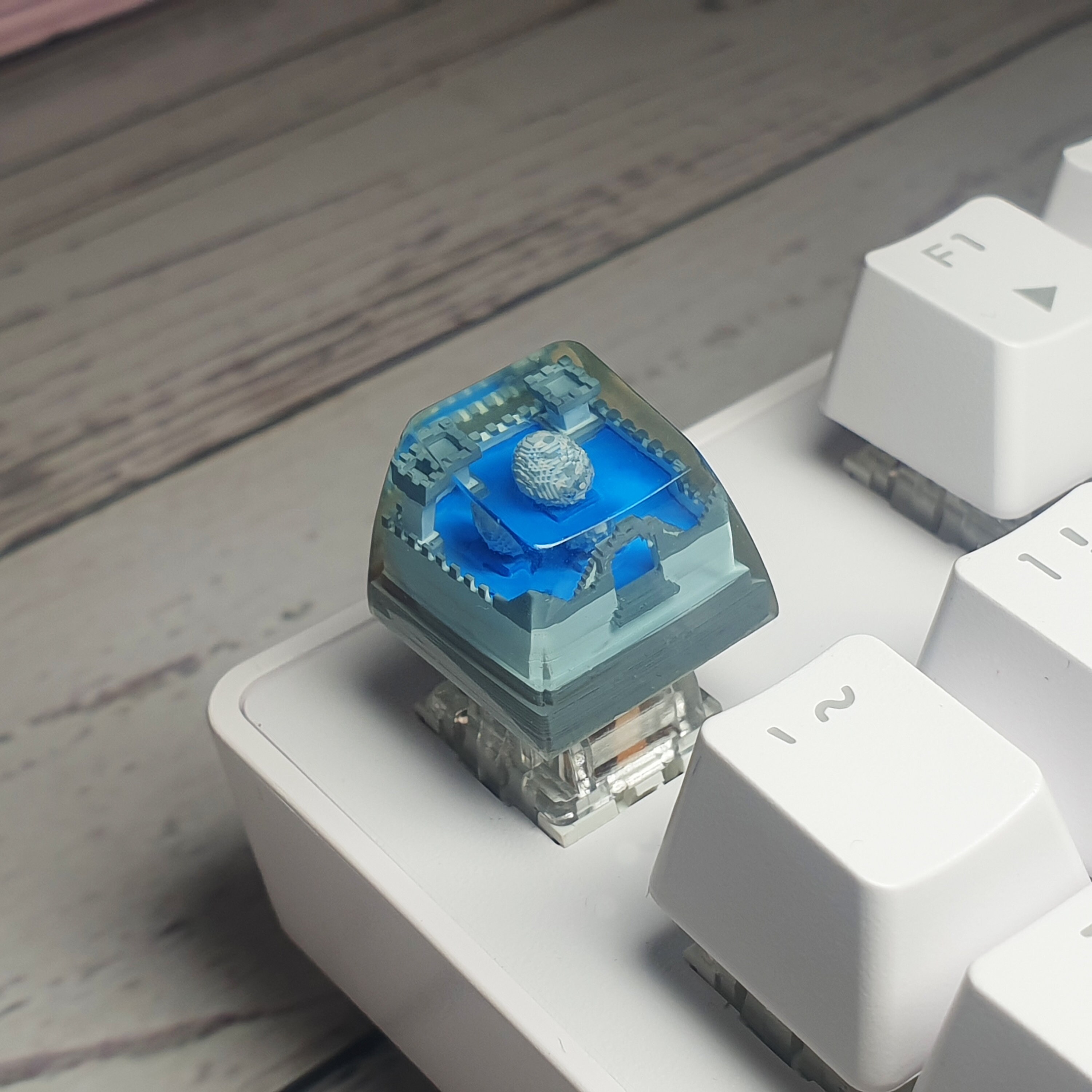 Dragon Keycap Minecraft Inspires Custom Made Keycap Artisan Keycap ...