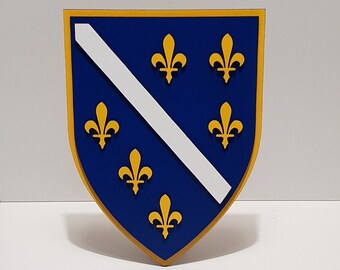 Zastava Bosnian Coat of Arms - Etsy