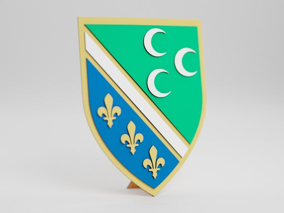 Sandzak Holzschild Sandzak Flagge - Etsy.de