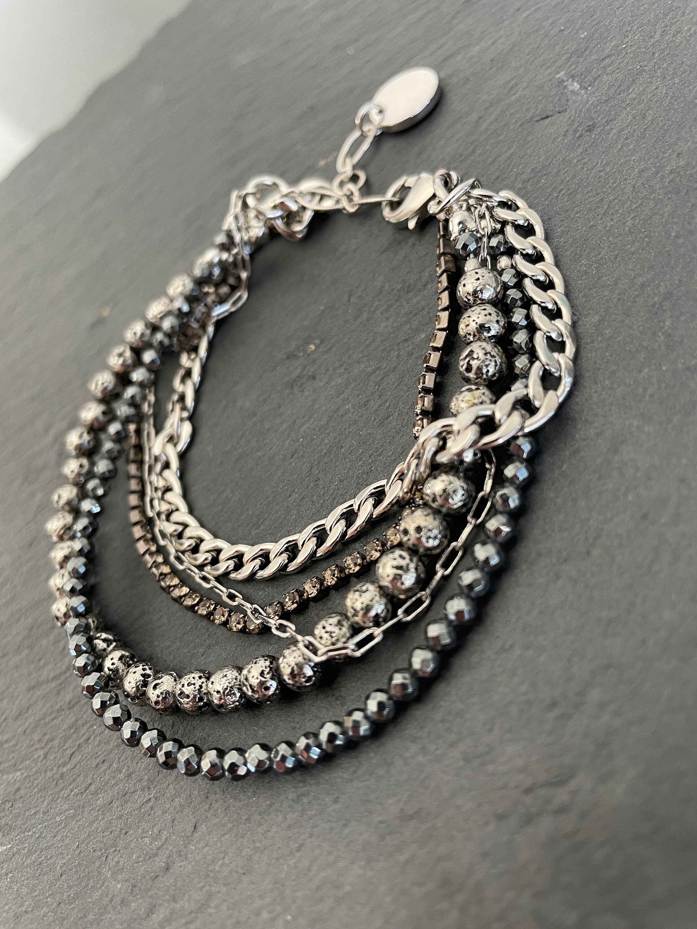 5-ROWS BRACELET - Etsy