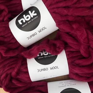 Super Chunky Yarn Bulky Jumbo Giant Hand Spun Wool for Creative DIY ...