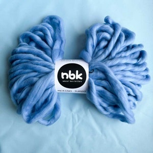 Super Chunky Yarn Bulky Jumbo Giant Hand Spun Wool for Creative DIY ...