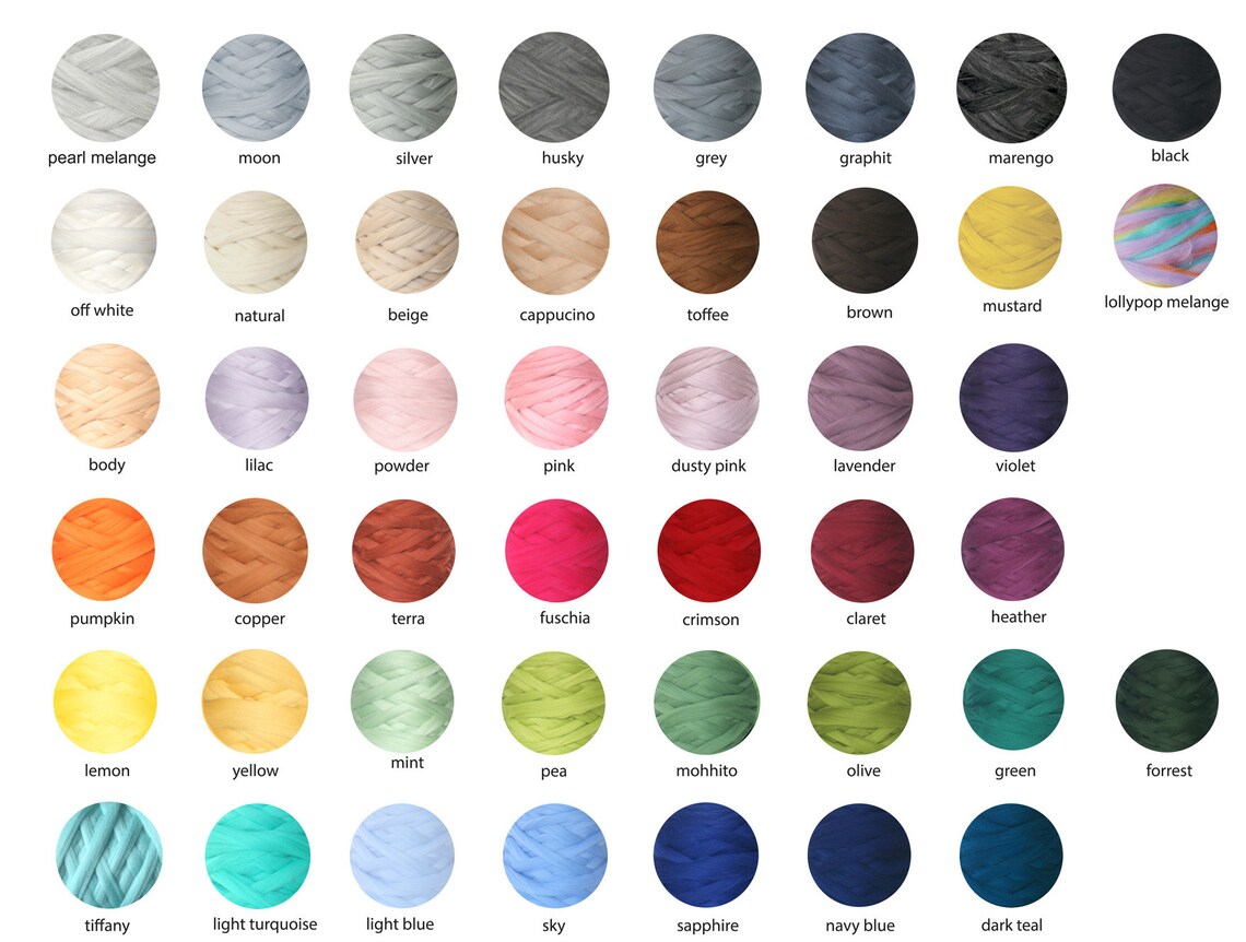 Chunky Knit Sweater Multicolored Giant Yarn Pullover Mega - Etsy