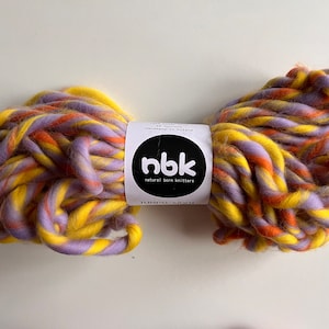 Super Chunky Yarn Bulky Jumbo Giant Hand Spun Wool for Creative DIY ...
