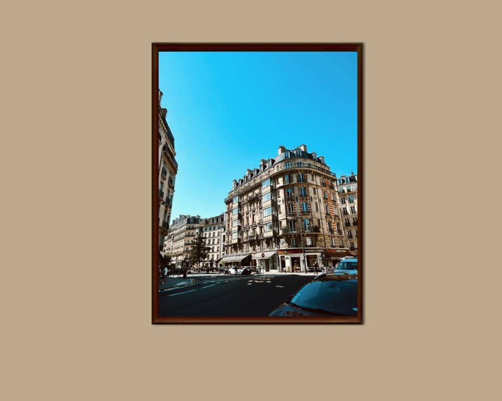 Paris Photos Louvre Museum Historical Streets Collage Photos, Painting ...