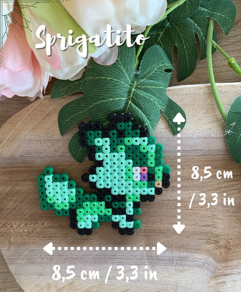 Pokemon Gen 9 Starters Pixel Art Sprigatito Quaxly & - Etsy.de