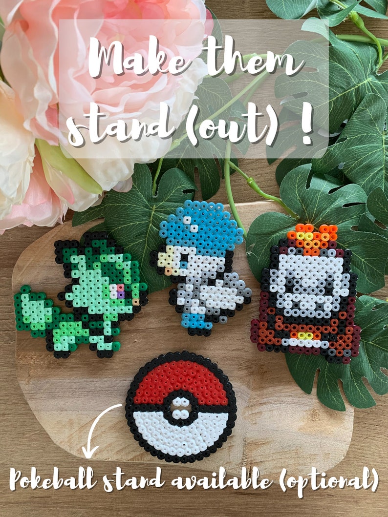 Pokemon Gen 9 Starters Pixel Art sprigatito Quaxly & - Etsy Hong Kong