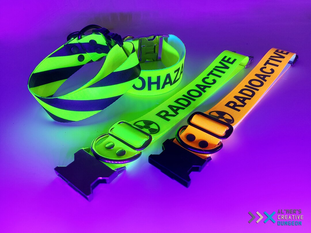 Biohazard, Radioactive, Dangerzone Collar - Etsy