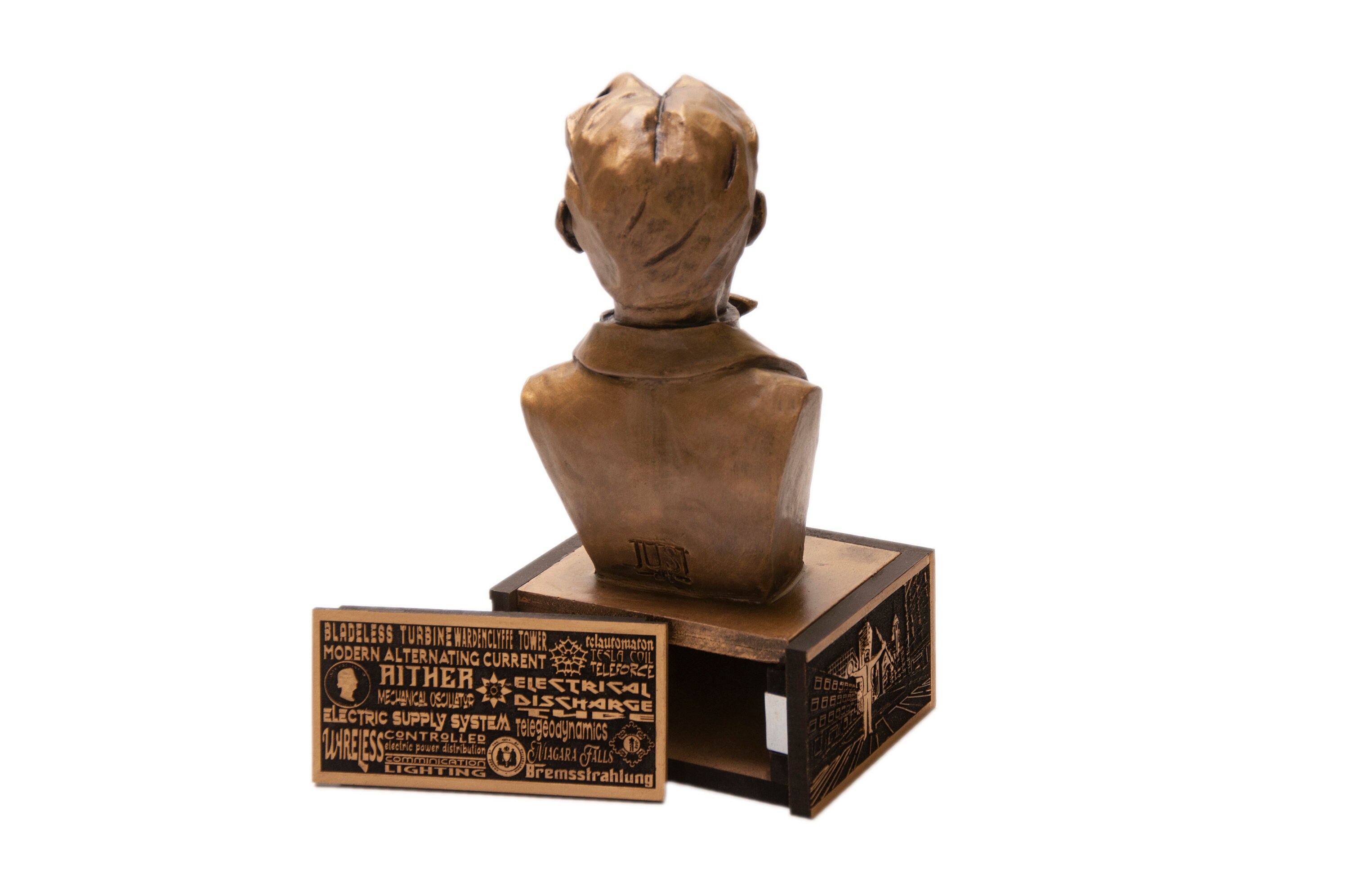 Nikola Tesla Scientist Bust Statues Modern Handmade Special Desing ...