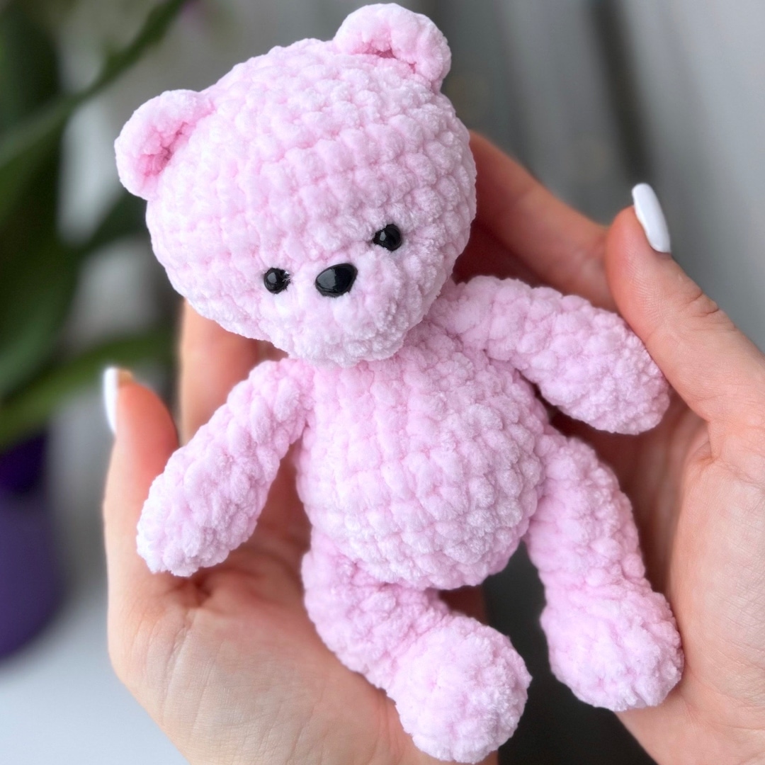 Little BEAR 6.5'' for Beginners / Crochet Bear PATTERN PDF (english ...