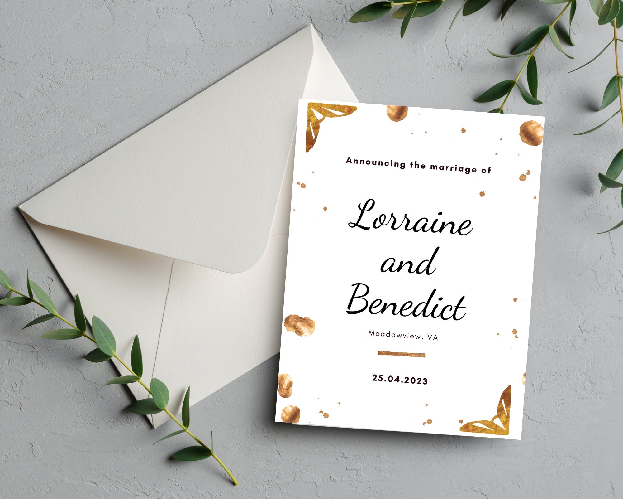 Printable thx card - Etsy Nederland