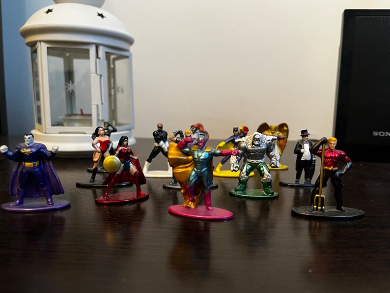 DC Comics Figures, 13 Pieces, Special Gift - Etsy