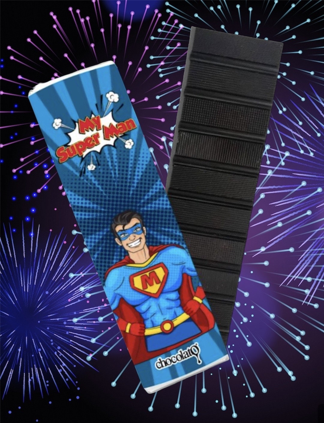 New Year My Super Man Chocolate, Noel Gift, 8 X 100 G. - Etsy