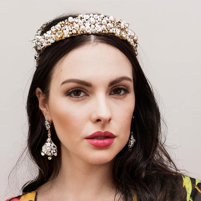 Gold Tiara - Etsy