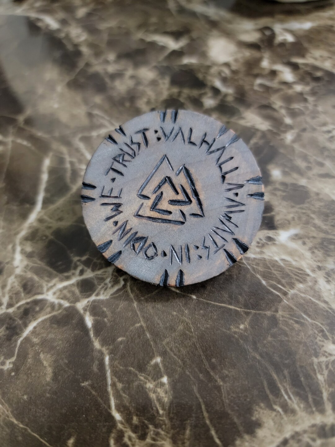 Valhalla Awaits Challenge Coin - Etsy
