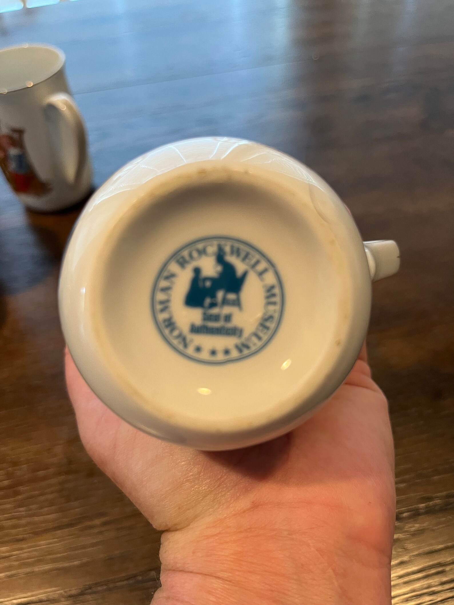 Set of 4 Norman Rockwell Museum Authentic Vintage Cups - Etsy