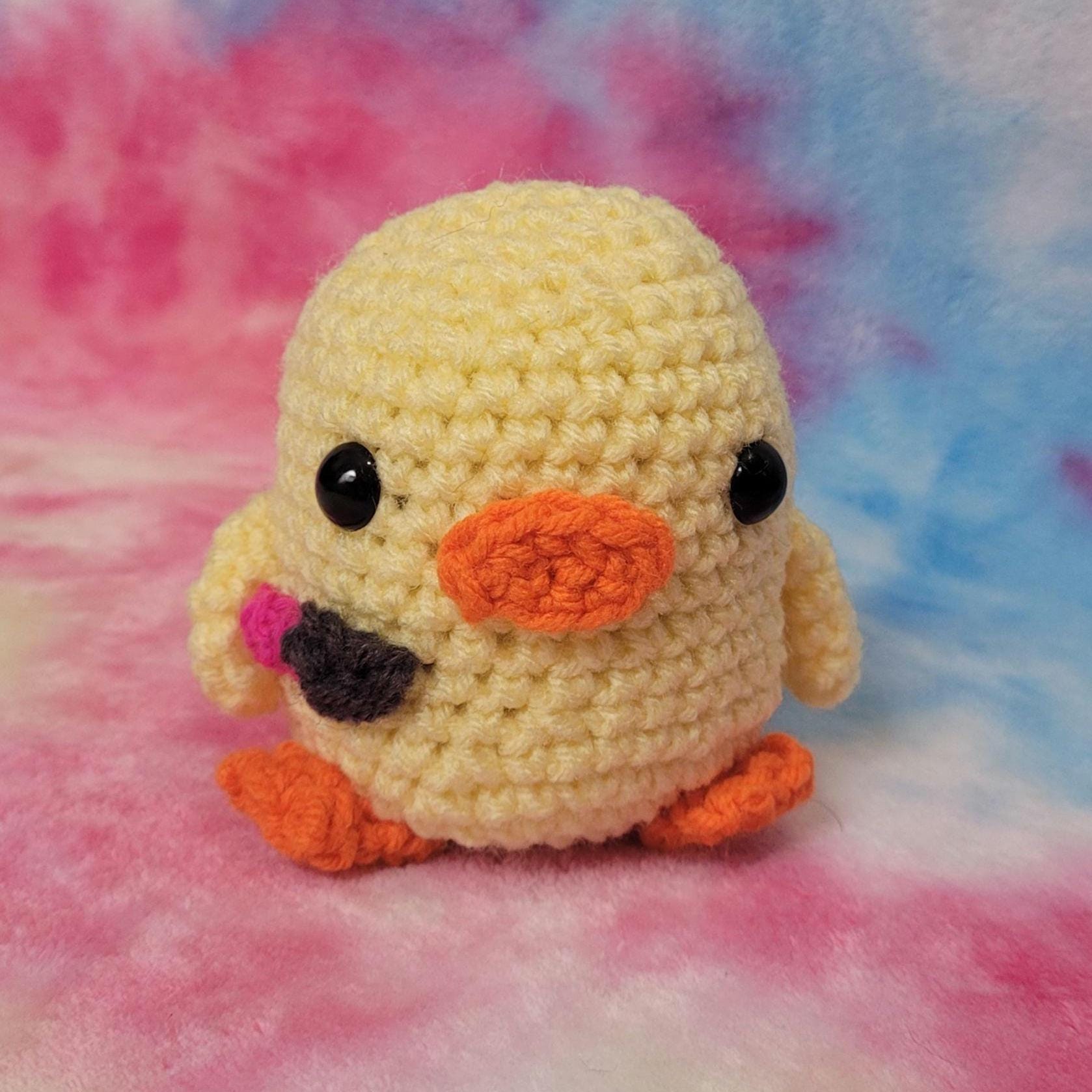 Crochet Duck Meme Plushie - Etsy