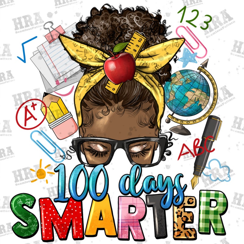 100 Days Smarter Svg - Etsy