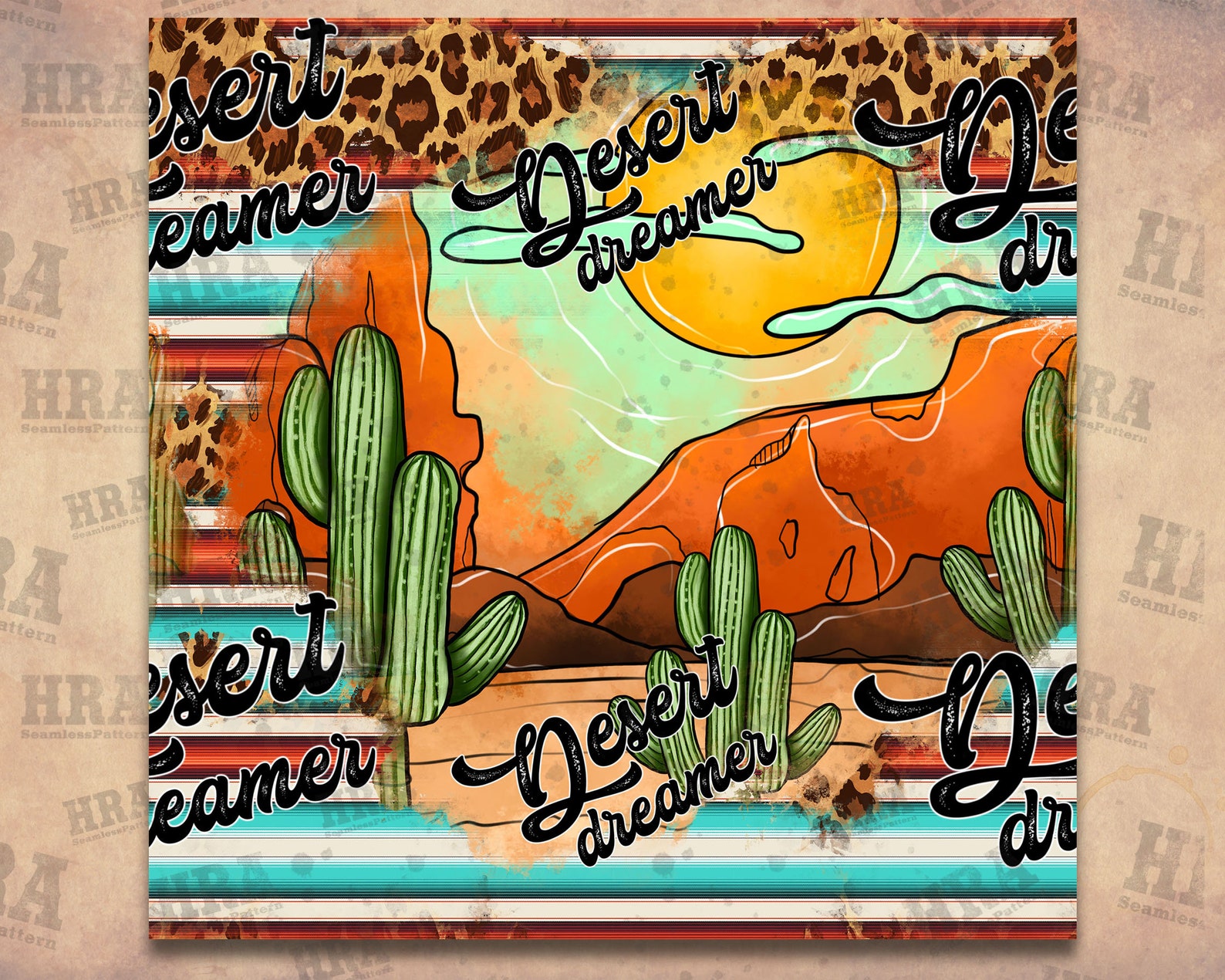 Rodeo Seamless Pattern Png Sublimation Design Bundle, Western Rodeo ...