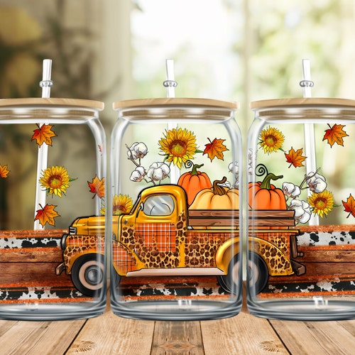 Western Fall Gnomes Libbey Cup Png Sublimation Design16oz - Etsy