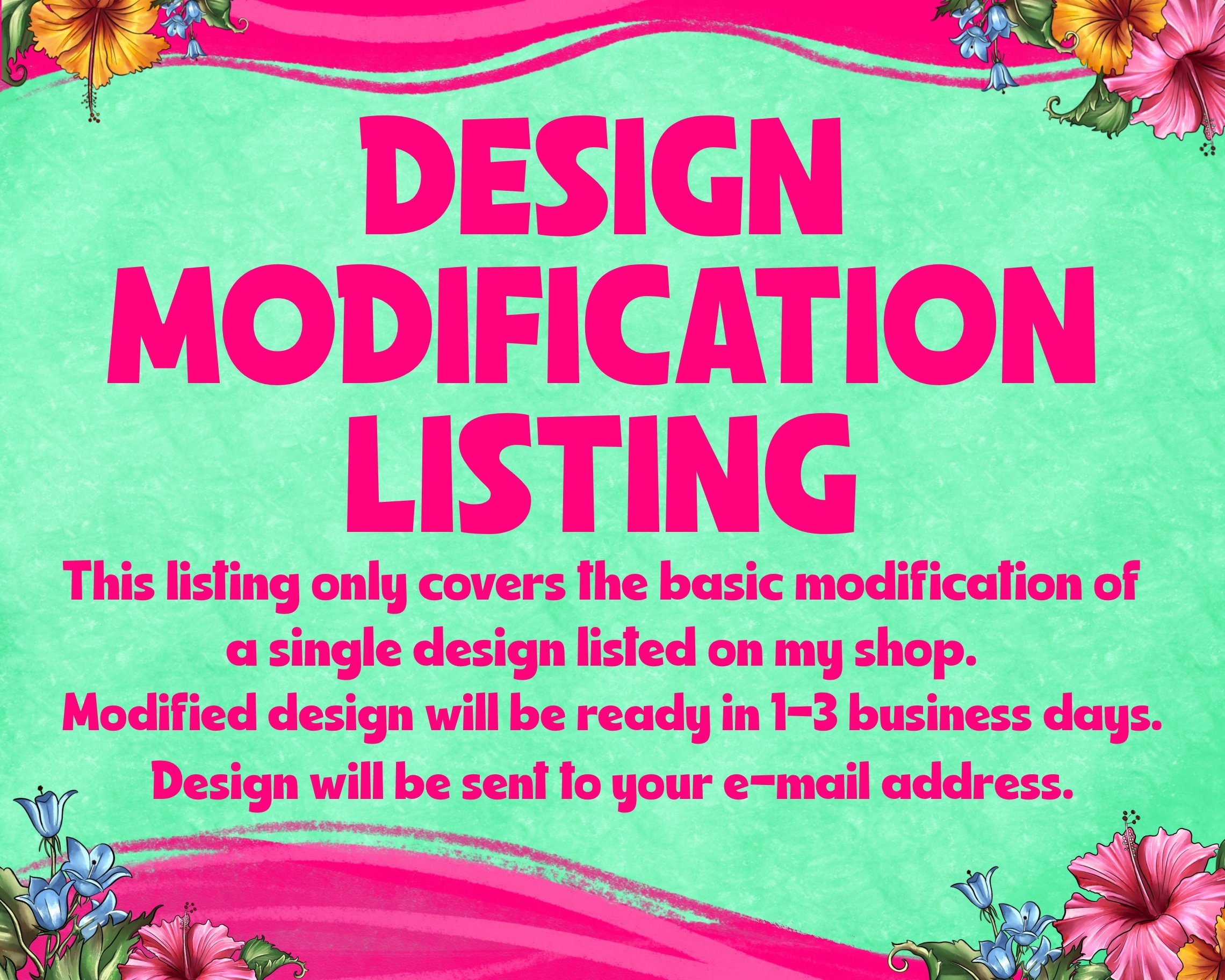 Design Modification Listing Modified Design Png Special - Etsy