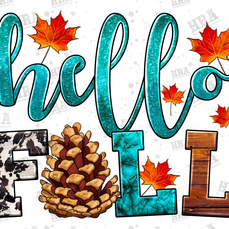 Welcome Fall Clipart - Etsy
