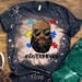 Black Bald Man Autism Papa Png Sublimation Design Download, Afro Man ...
