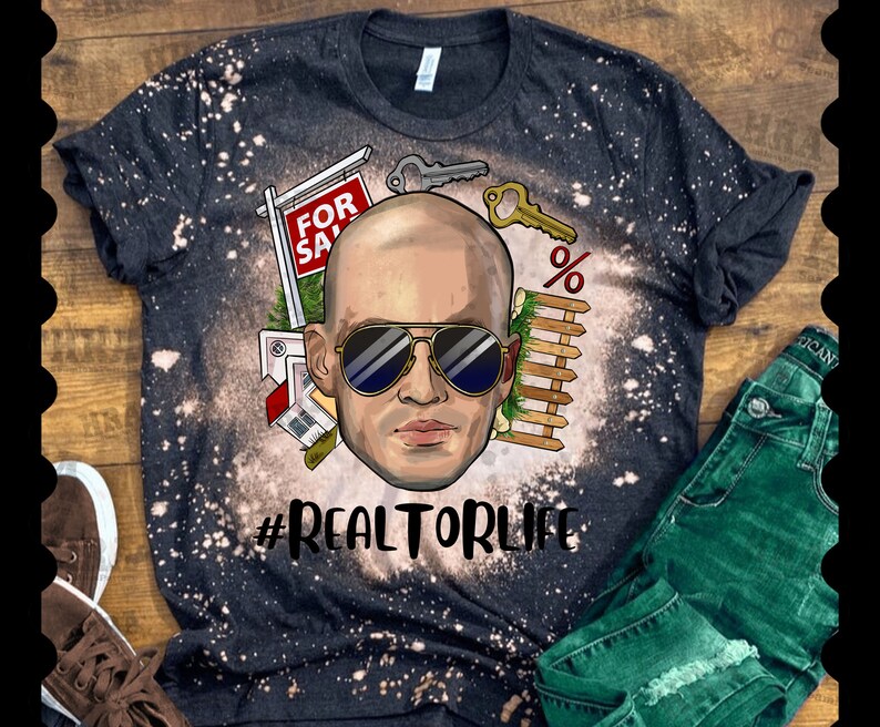 Bald Man Realtor Life Png Sublimation Design Caucasian Man - Etsy