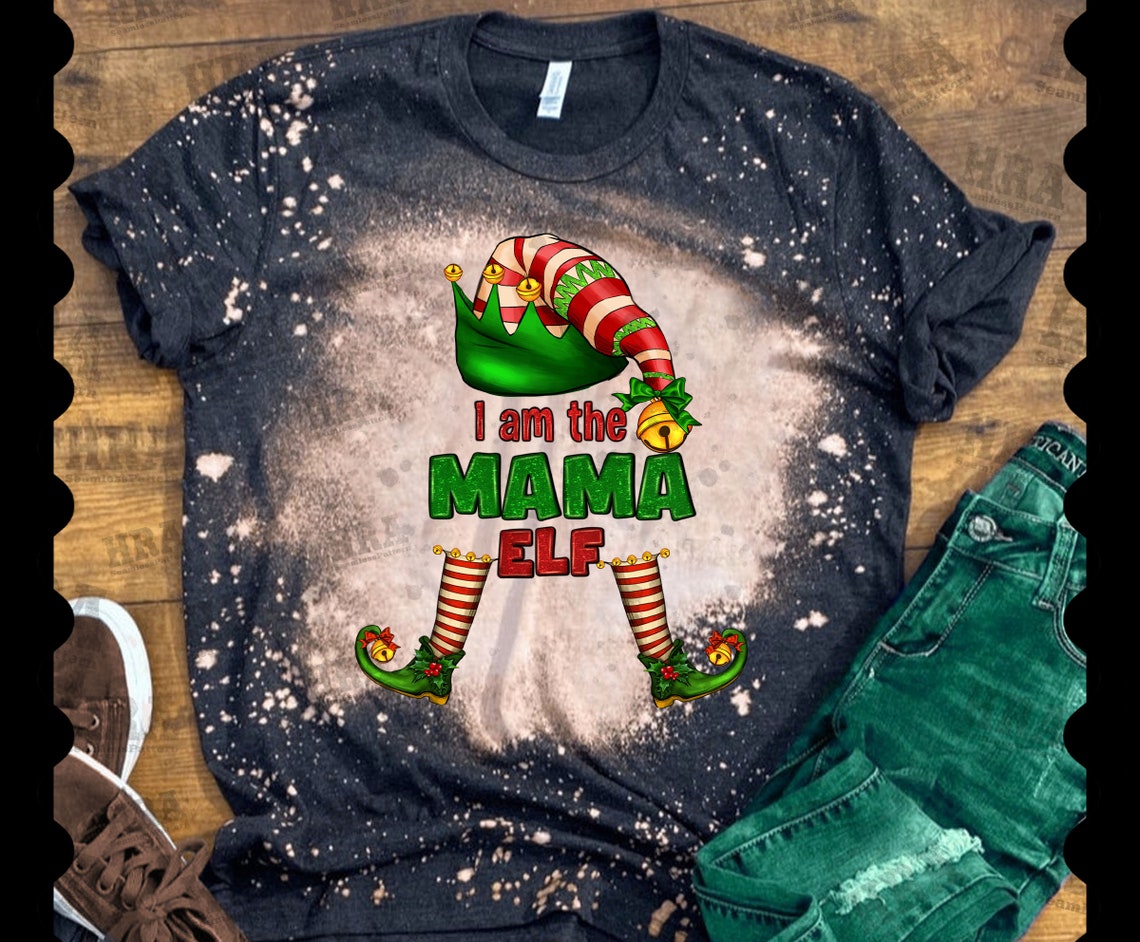 I Am the Mama Elf Png Sublimation Design Merry Christmas Png - Etsy