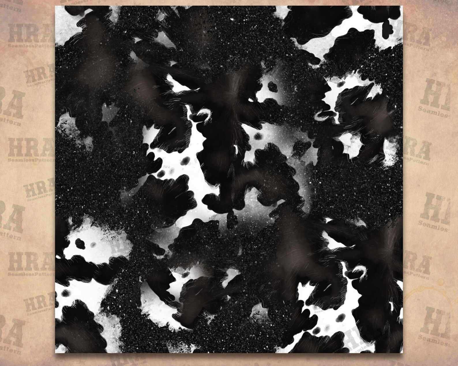 Cowhide Seamless Pattern Png Sublimation Design Bundle - Etsy